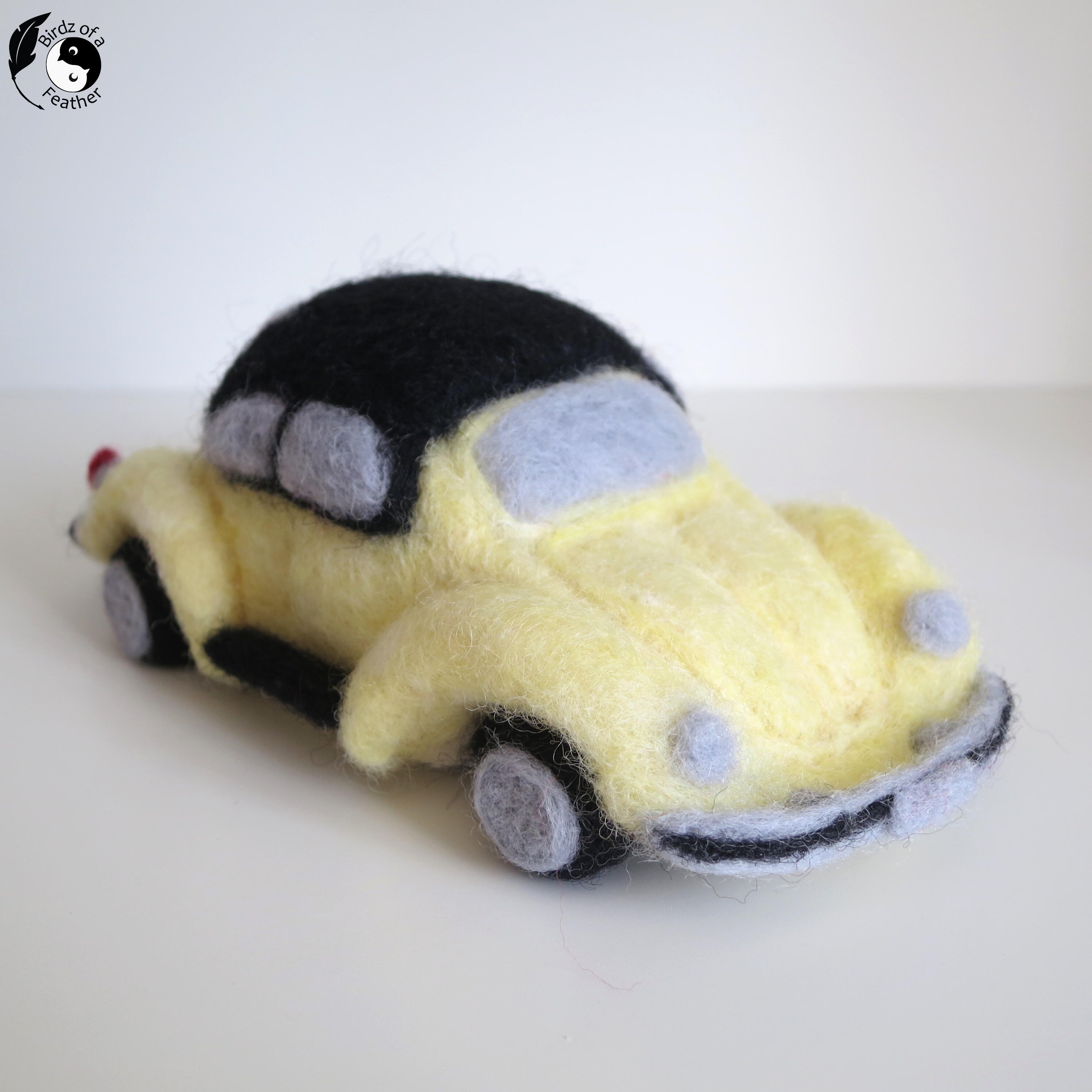How To Wool Felt A Volkswagen Beetle | DIYIdeaCenter.com