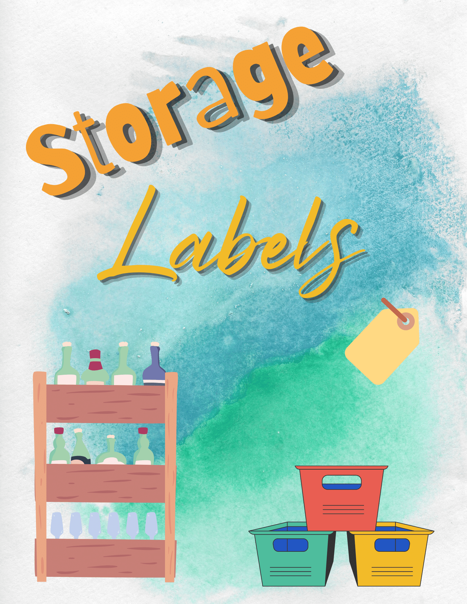 Storage Labels | FaveCrafts.com
