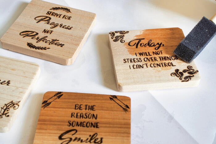 Inspirational Coasters | FaveCrafts.com