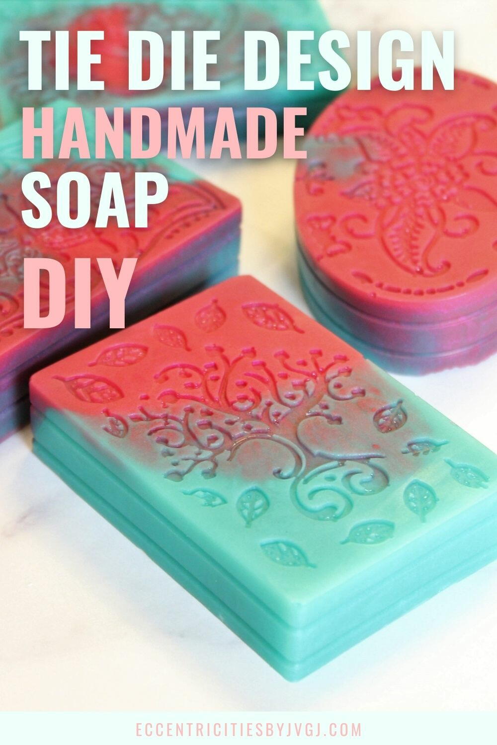 Tie Dye Design Handmade Soap | DIYIdeaCenter.com