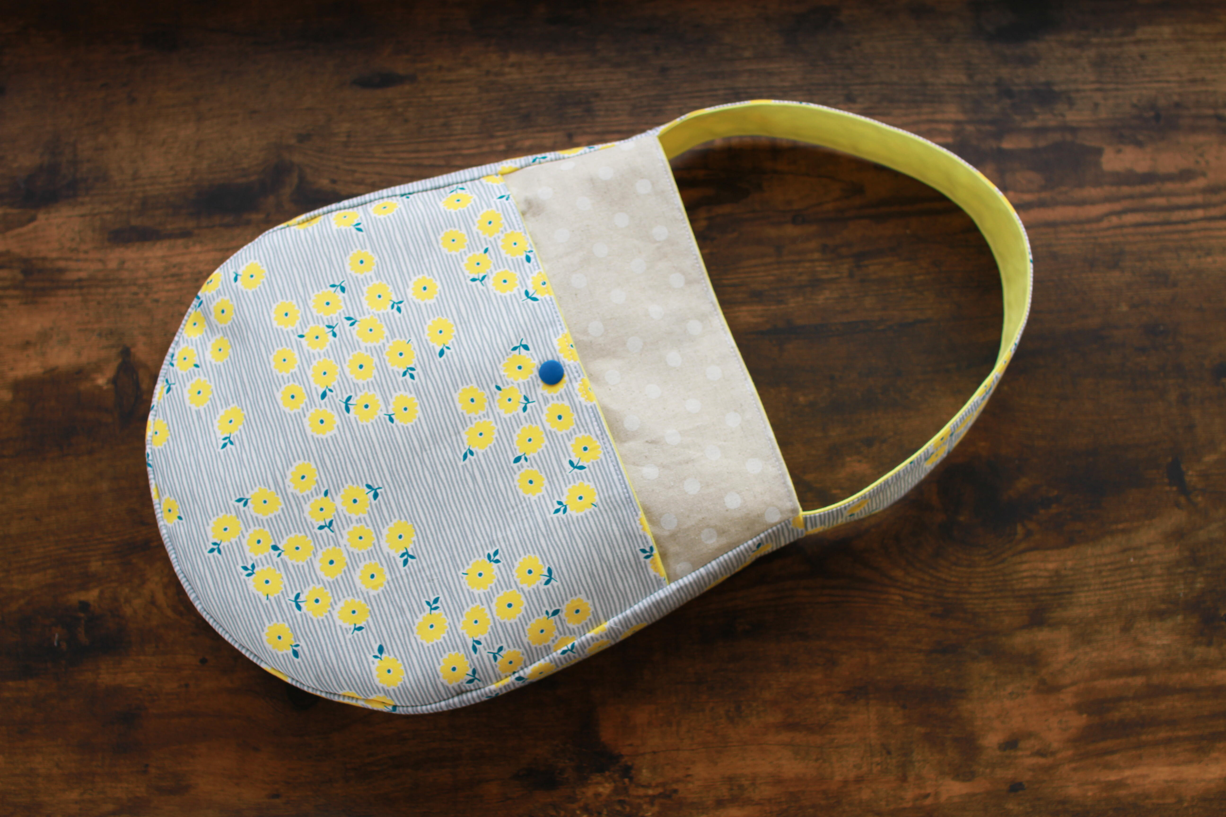 Drop-Shaped One-Shoulder Bag | AllFreeSewing.com