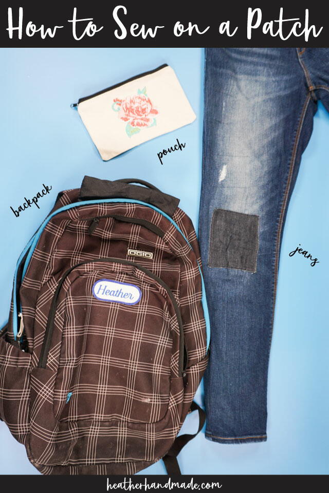 How To Sew On A Patch | AllFreeSewing.com