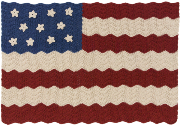 American Flag Crochet Afghan Pattern (Free PDF Download ...