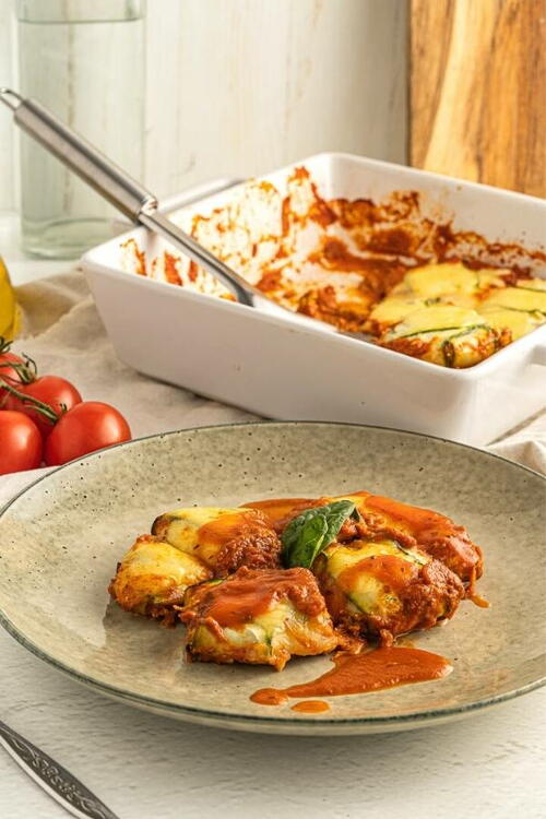 Low Carb Zucchini Ravioli Recipe | DIYIdeaCenter.com