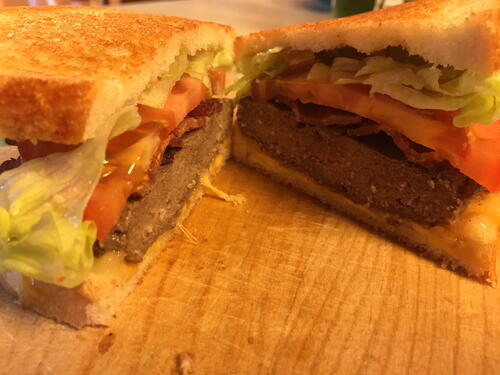 Hamburger Patty Melt | AllFreeCopycatRecipes.com