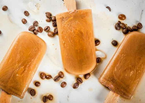 Cold Brew Coffee Popsicles | TheBestDessertRecipes.com