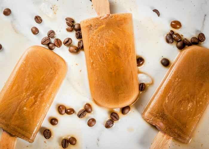 Cold Brew Coffee Popsicles | TheBestDessertRecipes.com
