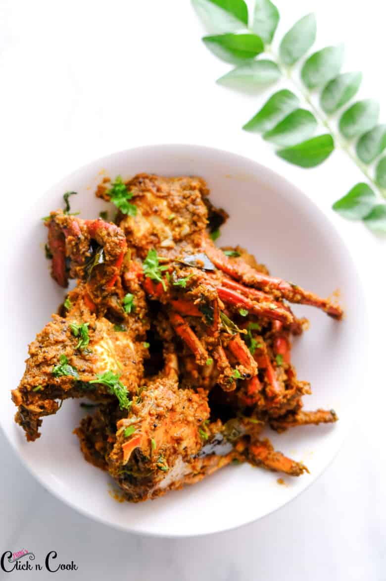 Crab Pepper Masala | FaveHealthyRecipes.com