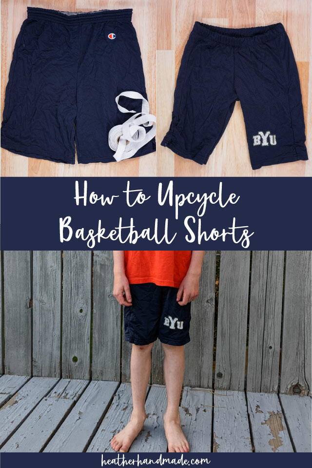 How To Upcycle Basketball Shorts | AllFreeSewing.com