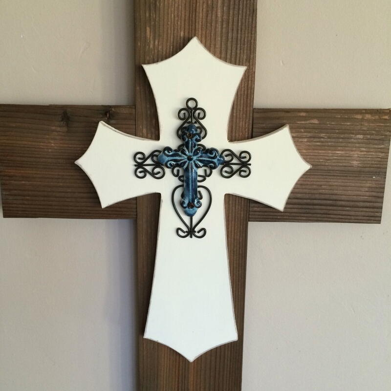 Easy Wooden Cross Stake | FaveCrafts.com