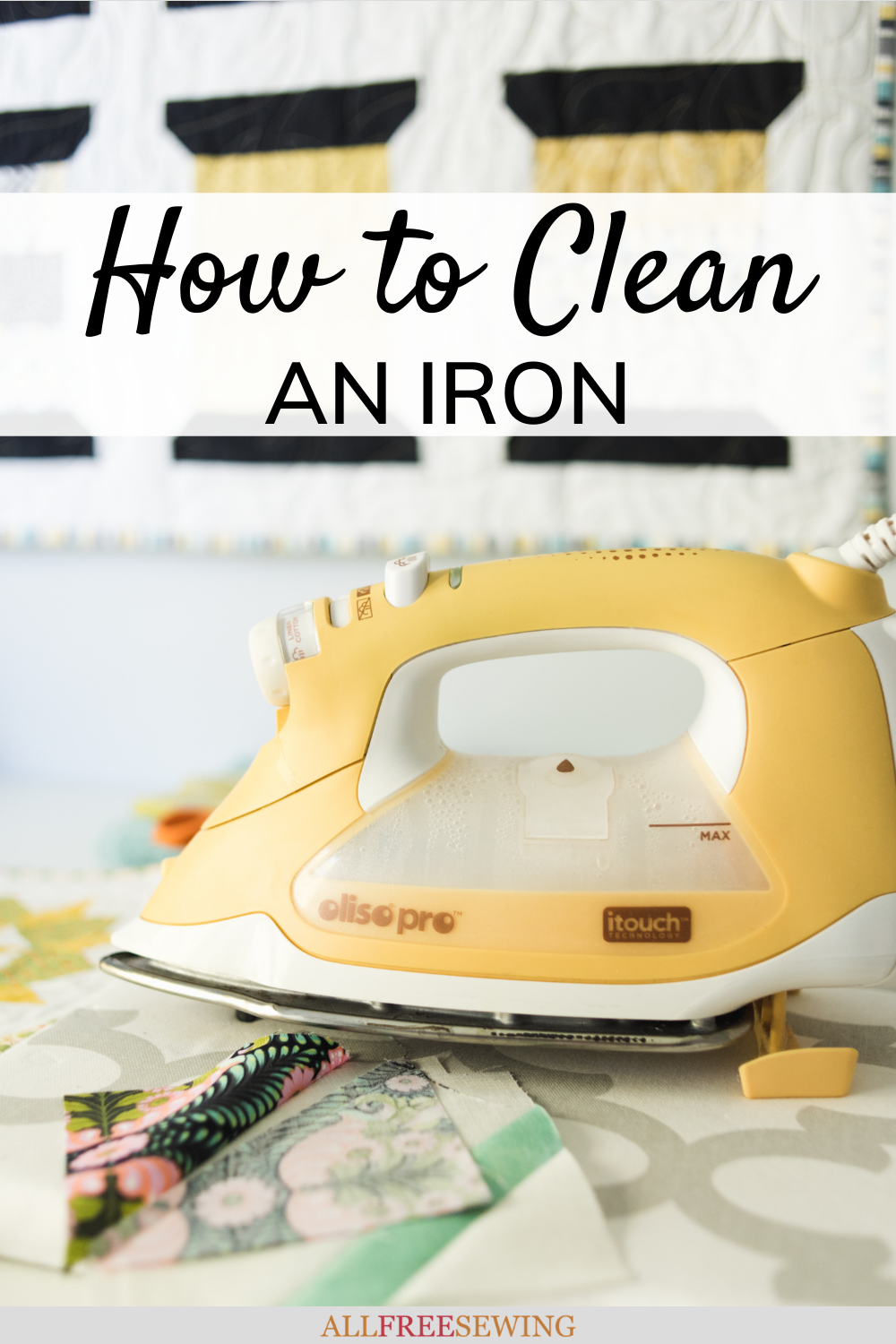 How to Clean an Iron (8 Easy + Cheap Methods) | AllFreeSewing.com