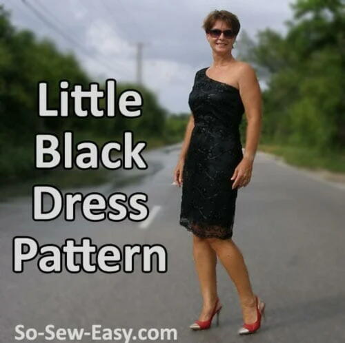 Free Little Black Dress Pattern | FaveCrafts.com