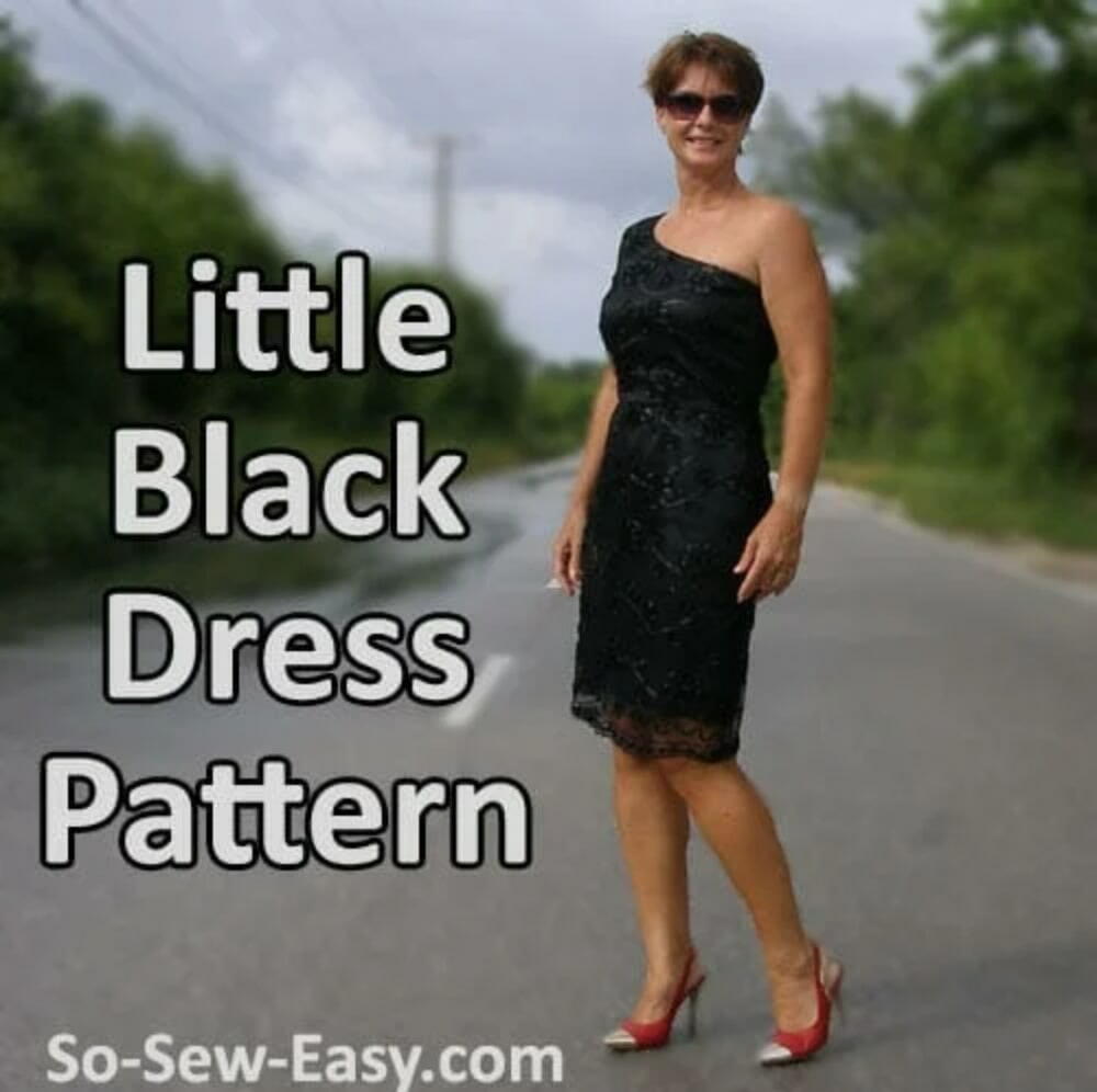 Free Little Black Dress Pattern | FaveCrafts.com