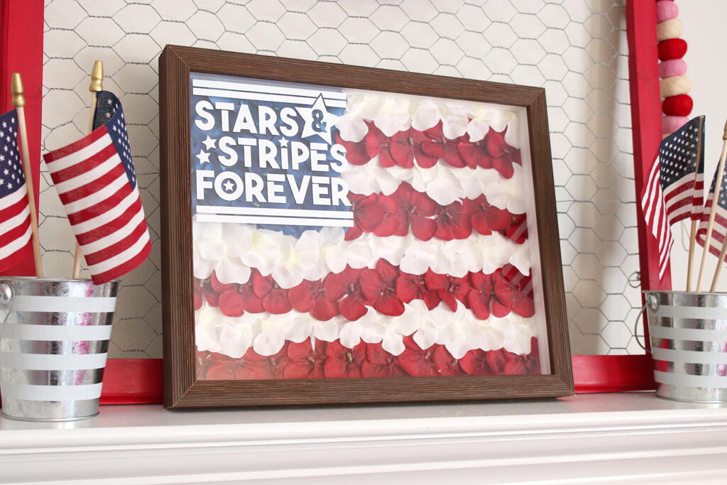 Diy Americana Shadow Box | FaveCrafts.com