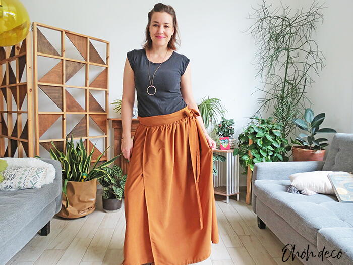 Easy Wrap Skirt | AllFreeSewing.com