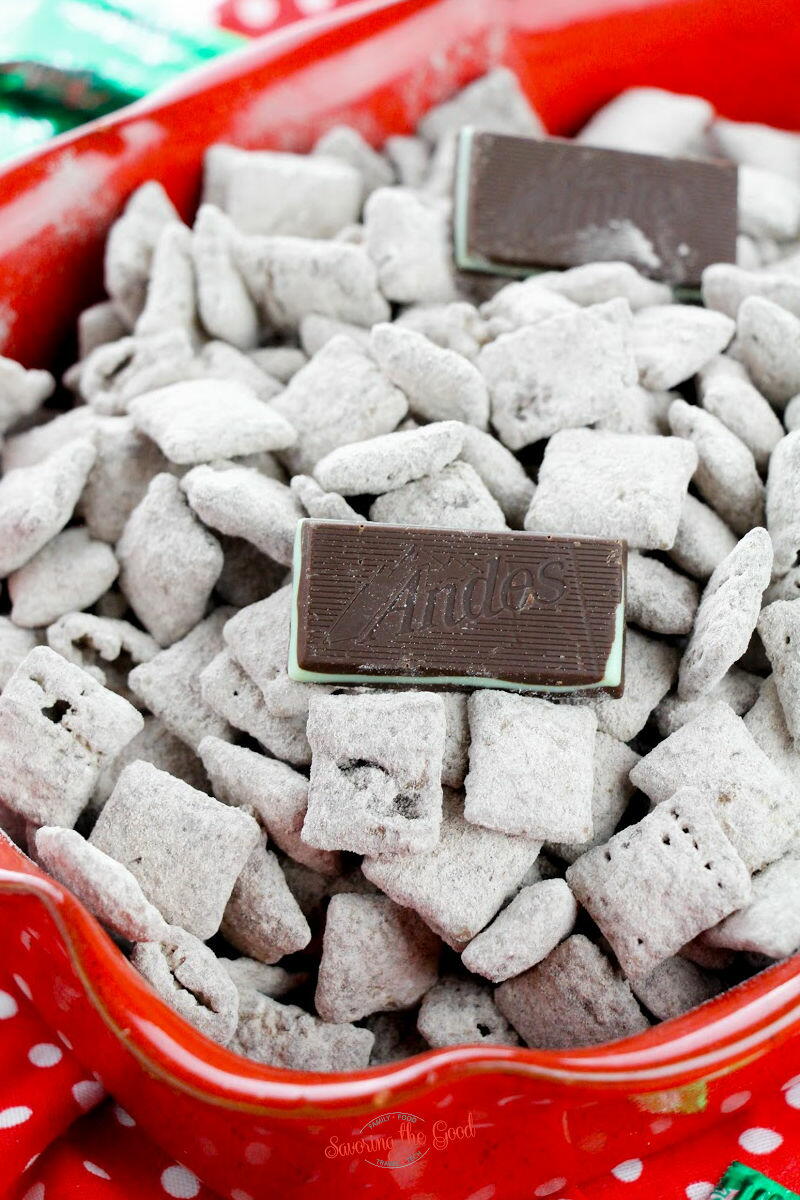 Christmas Puppy Chow | FaveGlutenFreeRecipes.com