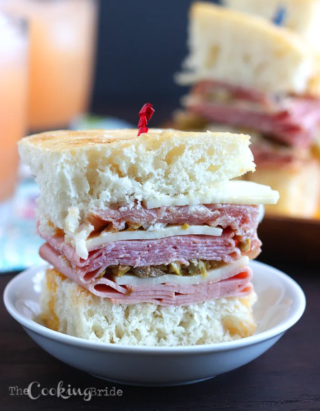 Mini Muffuletta Sandwiches | FaveSouthernRecipes.com