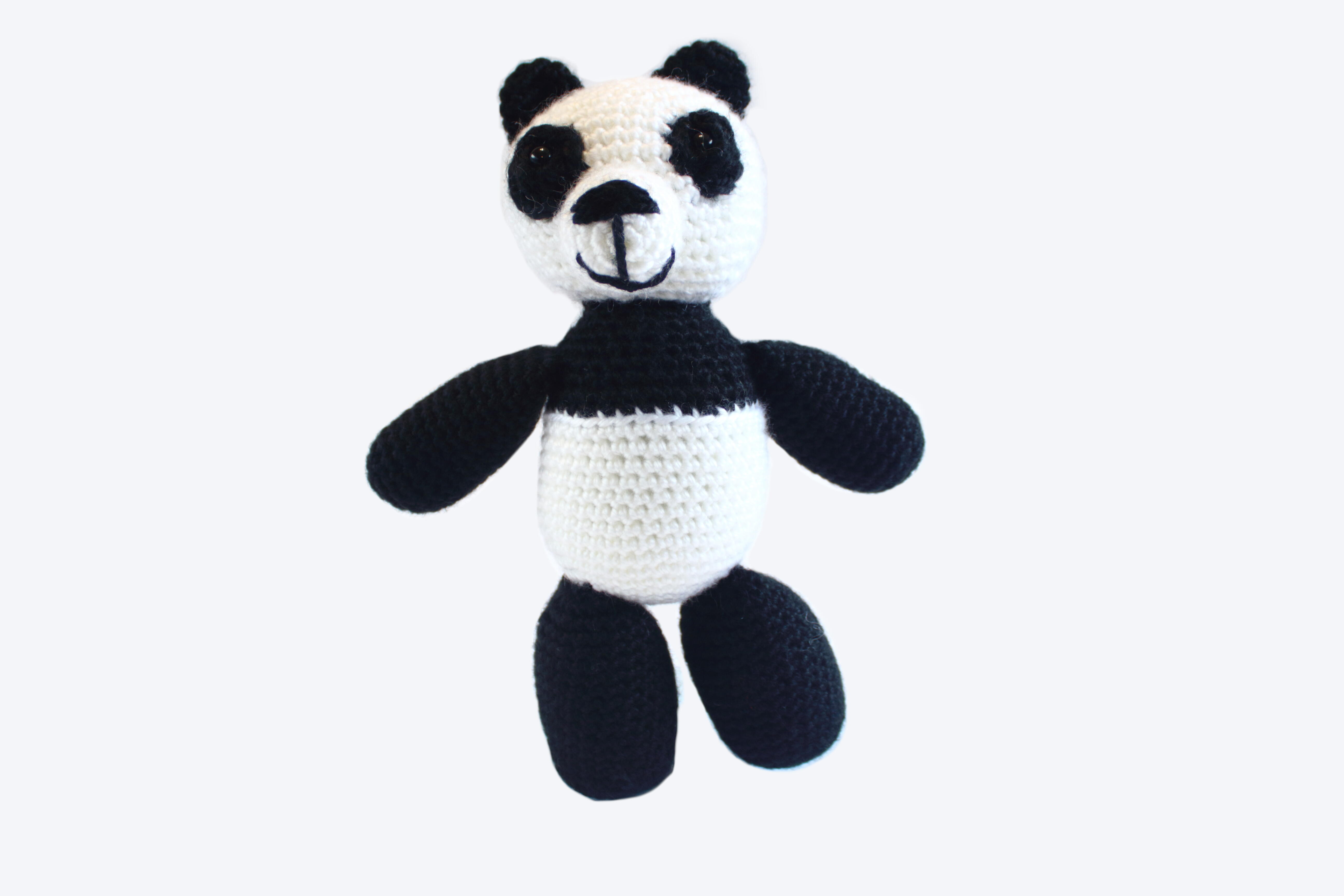Pudge The Panda | AllFreeCrochet.com