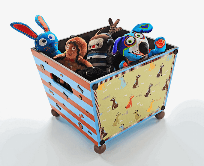 How to Make a Dog Toy Box | FaveCrafts.com