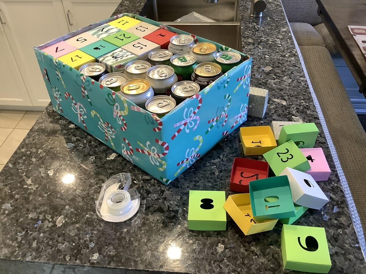Beer Advent Calendar – How To Make Your Own | DIYIdeaCenter.com