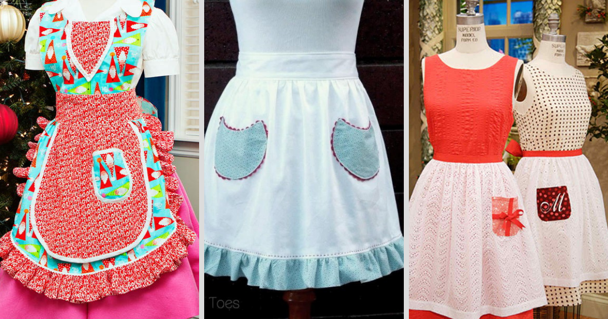 28 Free Vintage Apron Patterns | AllFreeSewing.com