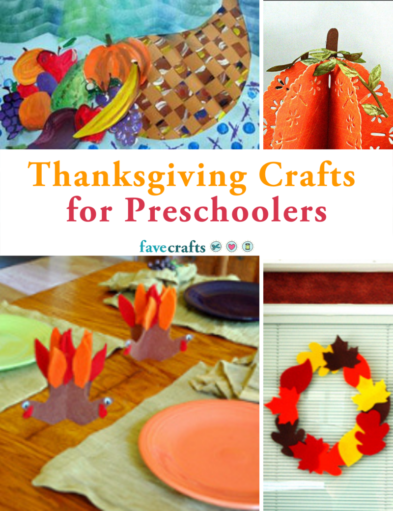 12 Preschool Thanksgiving Crafts | FaveCrafts.com