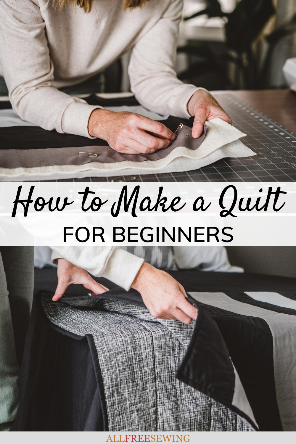 How to Make a Quilt for Beginners | AllFreeSewing.com