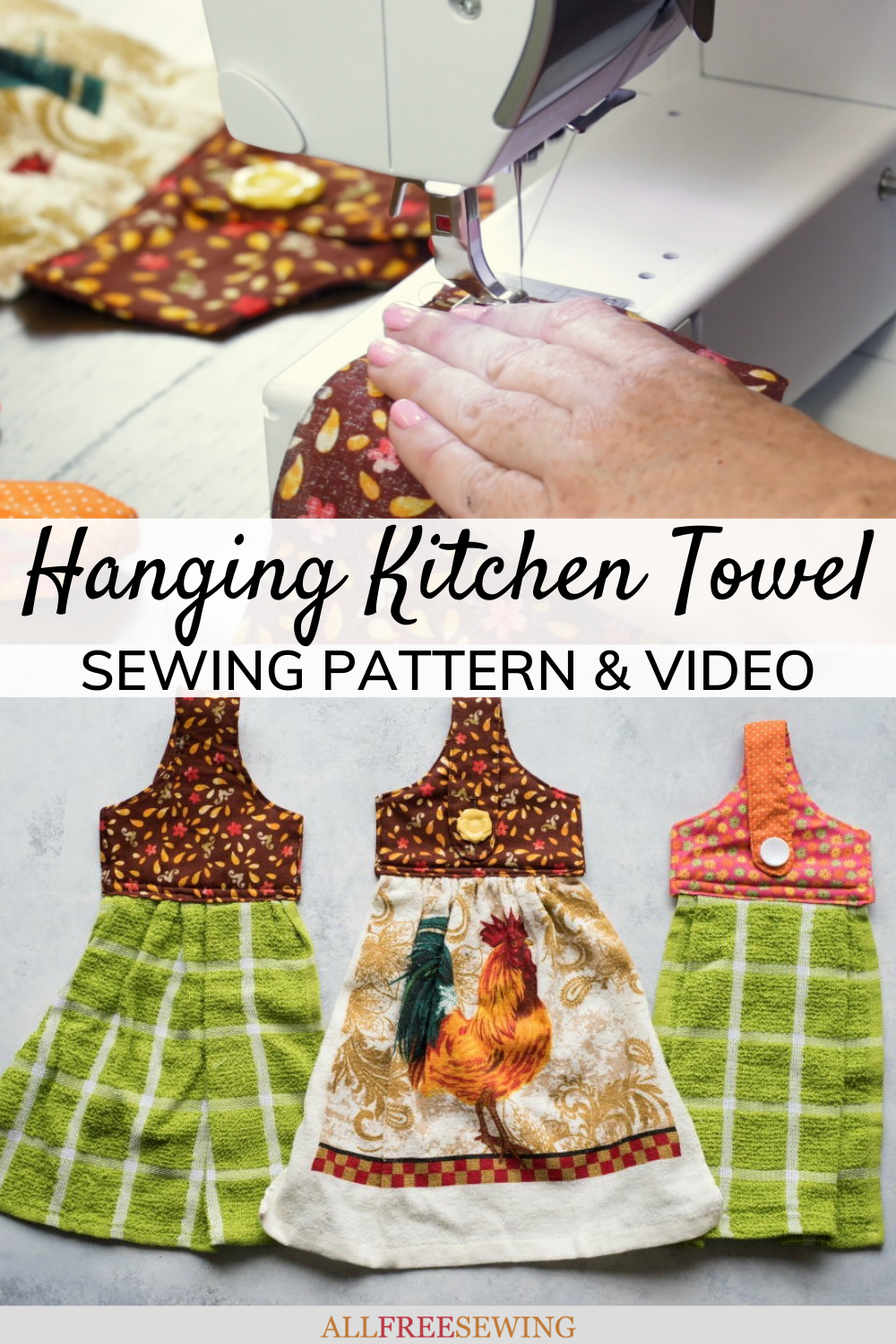 Hanging Kitchen Towel Pattern (+ Video) | AllFreeSewing.com