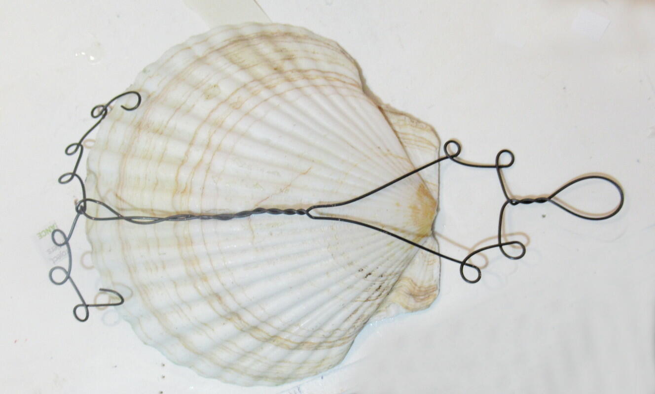 Shell Art Mixed Media Wall Hanging | FaveCrafts.com