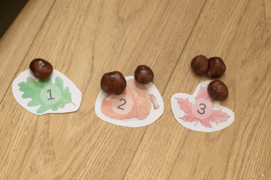 Fall Preschool Math Activity | AllFreeKidsCrafts.com