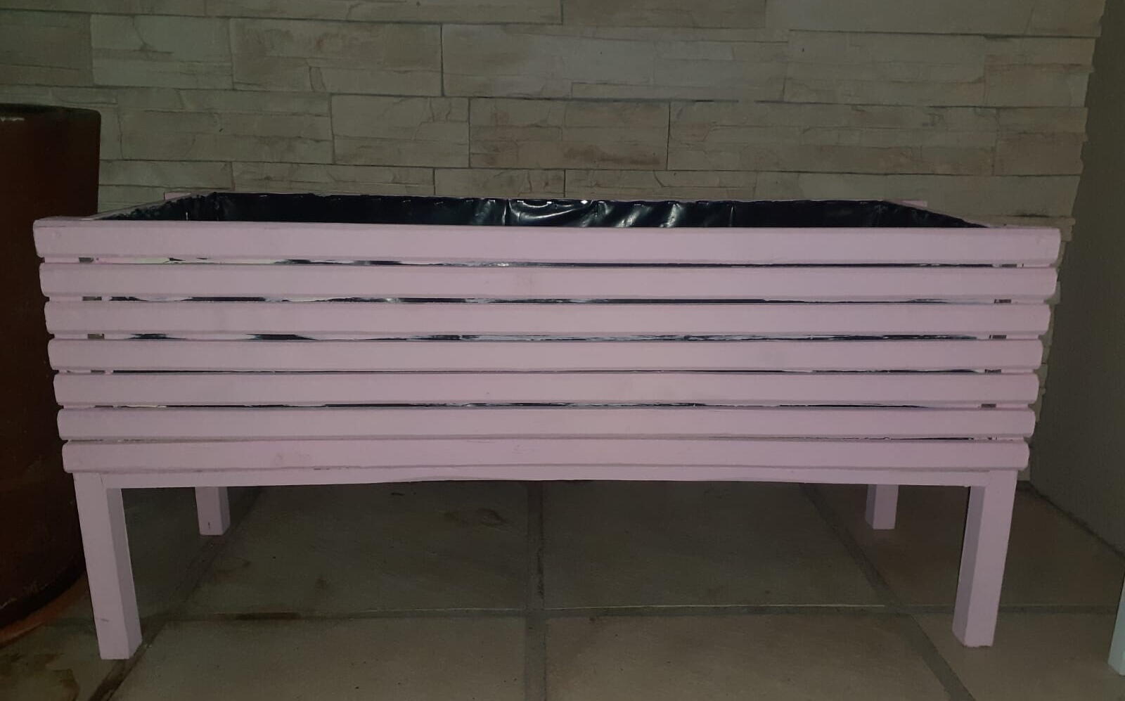 Colorful Wood Pallet Planter Boxes | DIYIdeaCenter.com