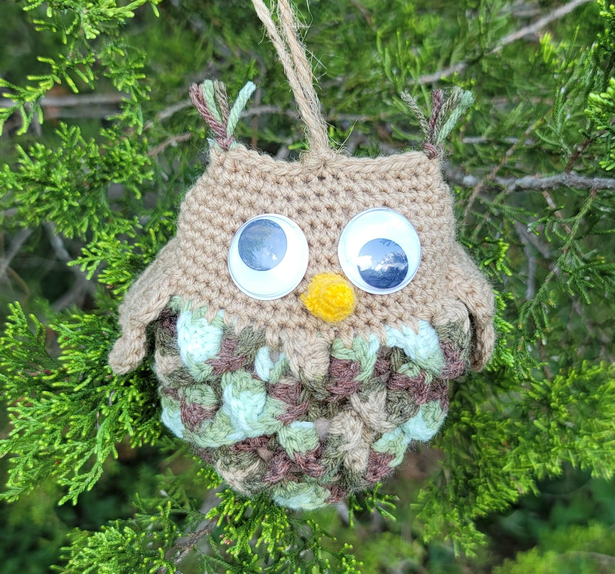 Owl Ornament | AllFreeCrochet.com