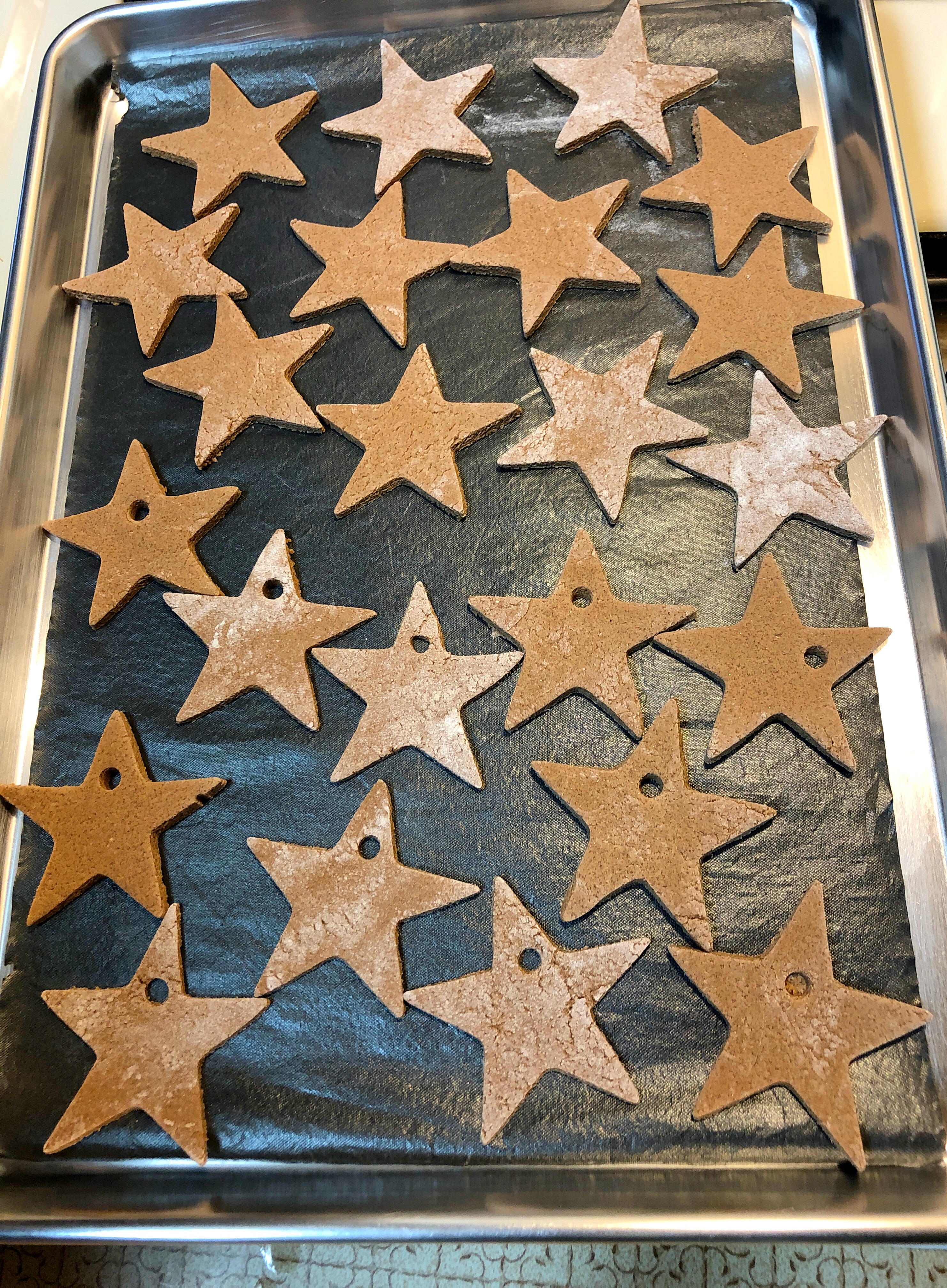Cinnamon Salt Dough Ornaments | AllFreeHolidayCrafts.com