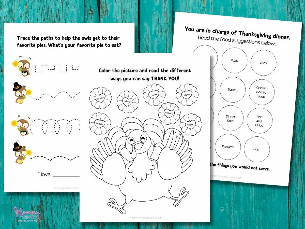 Thanksgiving Coloring Pages With Bible Verses For Kids And Activity ...