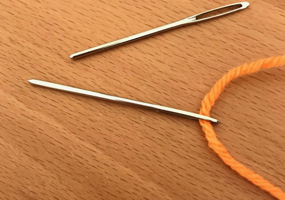 How to Sew With Yarn | AllFreeSewing.com