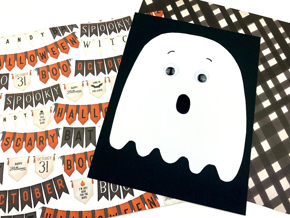 Halloween Paper Ghost Craft For Kids | AllFreeKidsCrafts.com