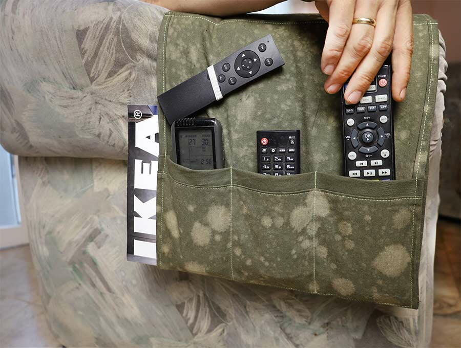 Tv Remote Caddy | AllFreeSewing.com