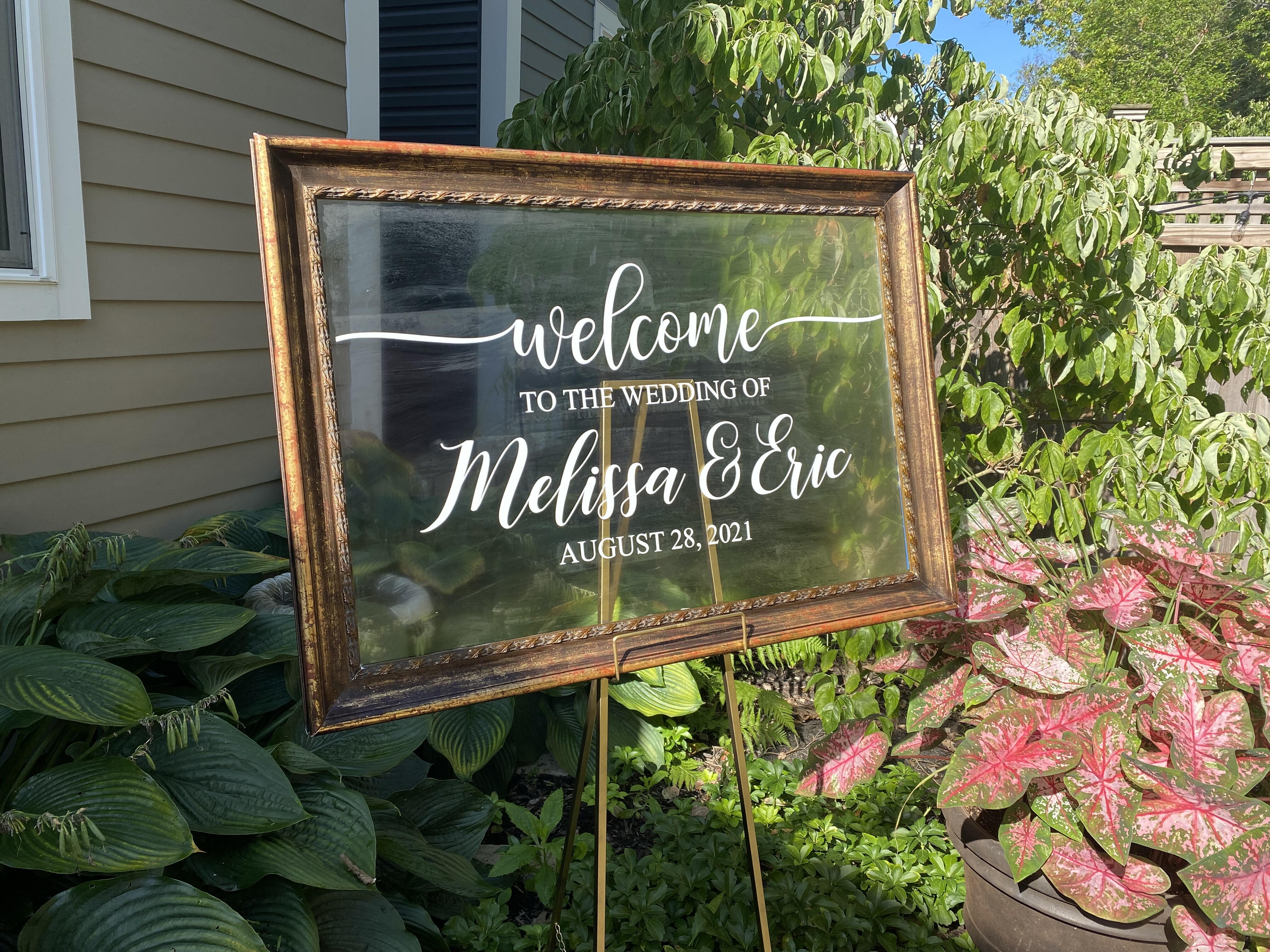 Easy Diy Wedding Sign | FaveCrafts.com
