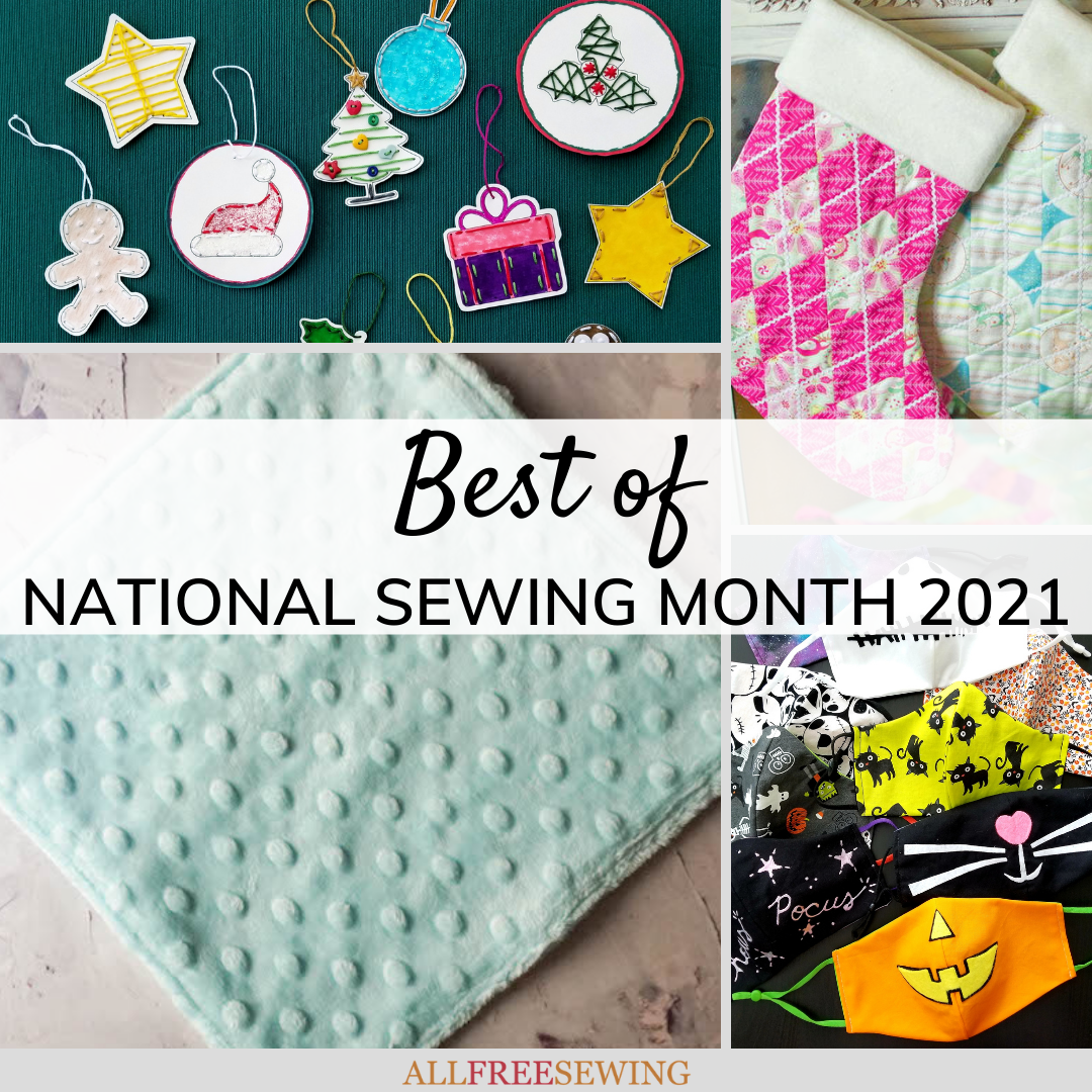 Best of National Sewing Month 2021 | AllFreeSewing.com
