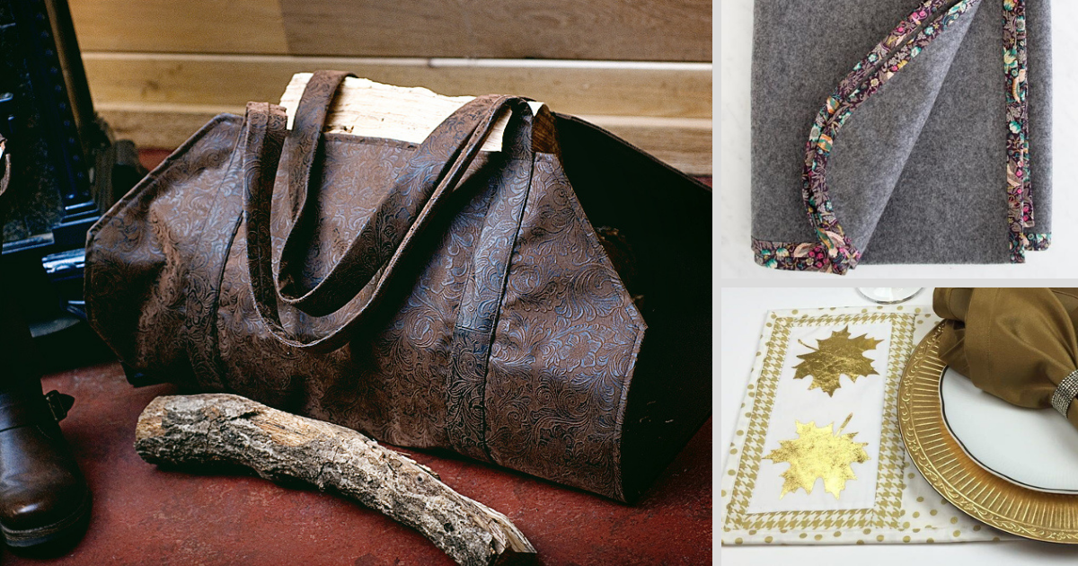 30 Thanksgiving and Fall Sewing Projects | AllFreeSewing.com