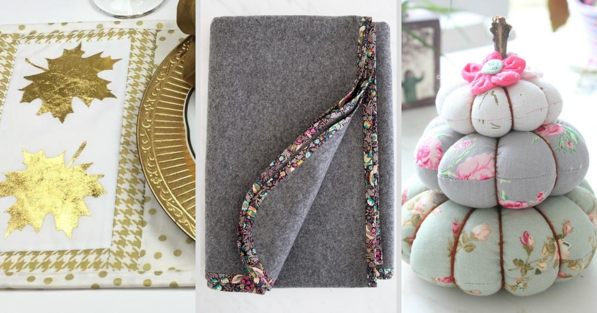 130+ Free Thanksgiving Sewing Patterns | AllFreeSewing.com