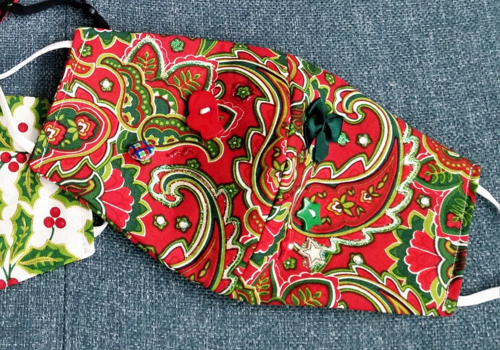 DIY Ugly Christmas Face Masks (Tutorial & Printable Template ...