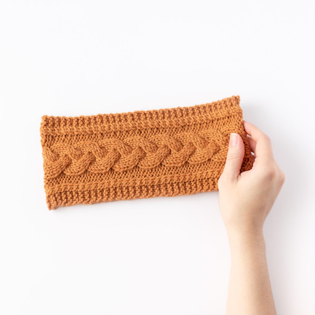 Braided Headband Knitting Pattern | FaveCrafts.com