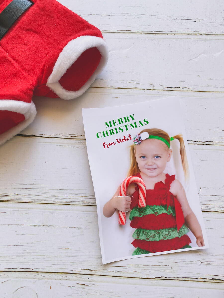 Candy Cane Cards | AllFreeChristmasCrafts.com