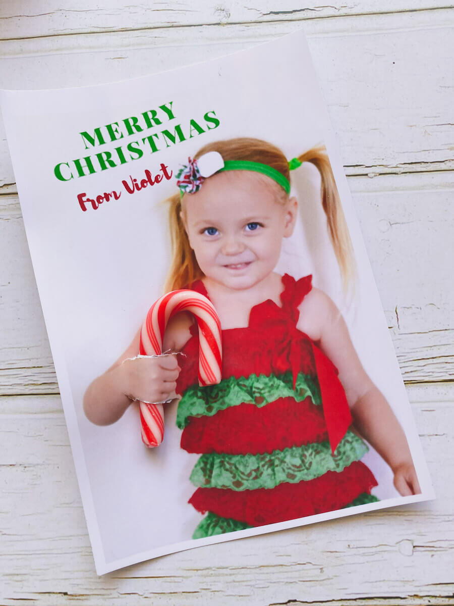 Candy Cane Cards | DIYIdeaCenter.com