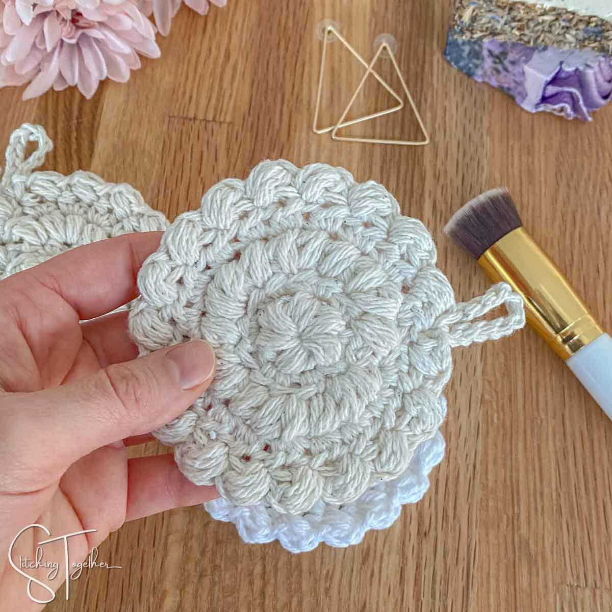 Crochet Makeup Remover Pads | AllFreeCrochet.com