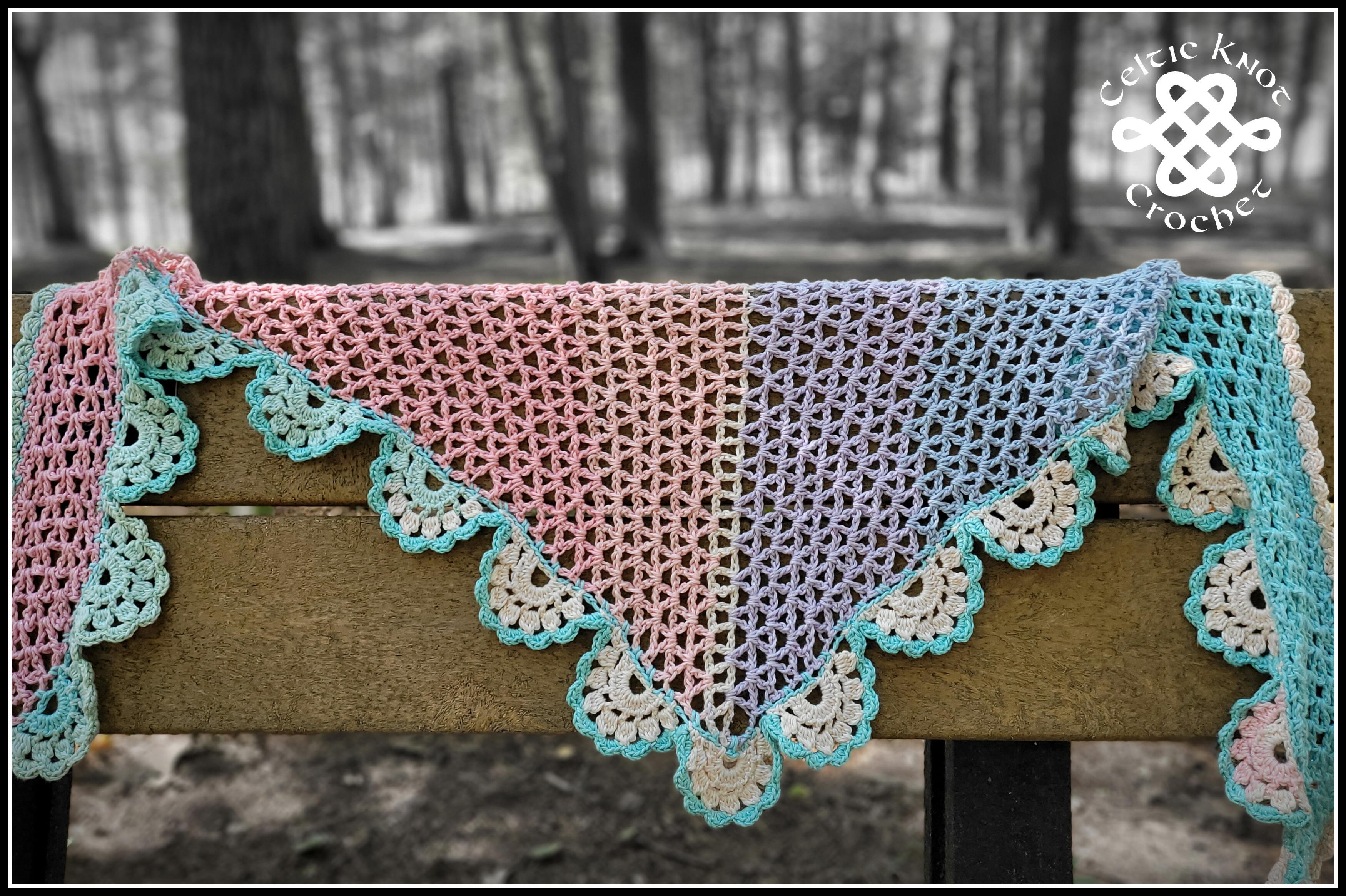 Twilight Shawlette | AllFreeCrochet.com