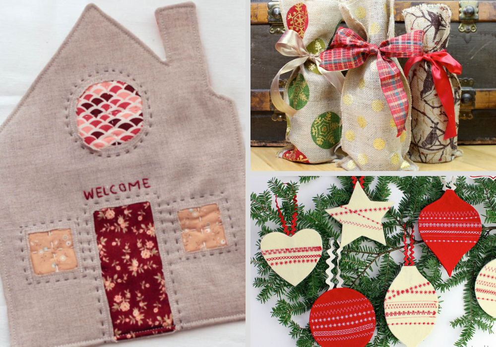 46 Rustic Country Christmas Sewing Projects | AllFreeSewing.com