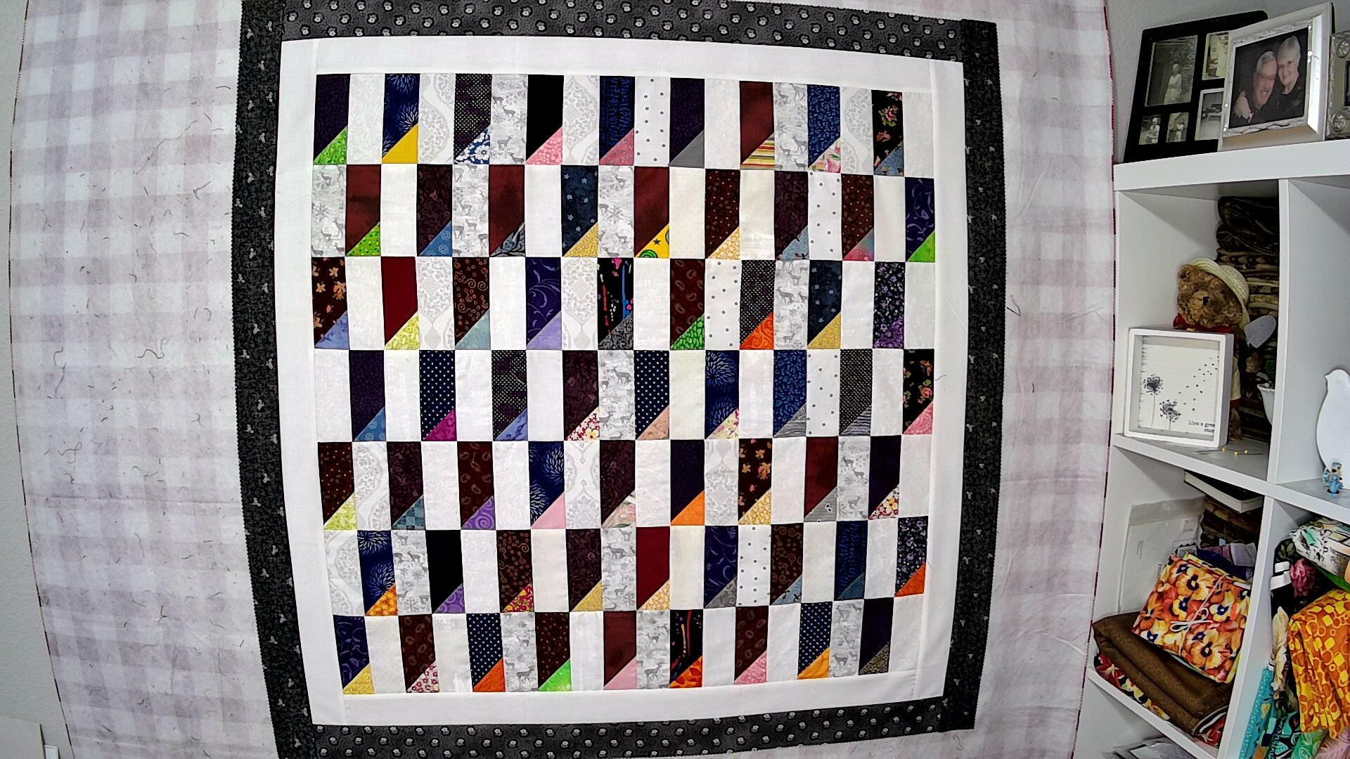 3D Doors Quilt | FaveQuilts.com