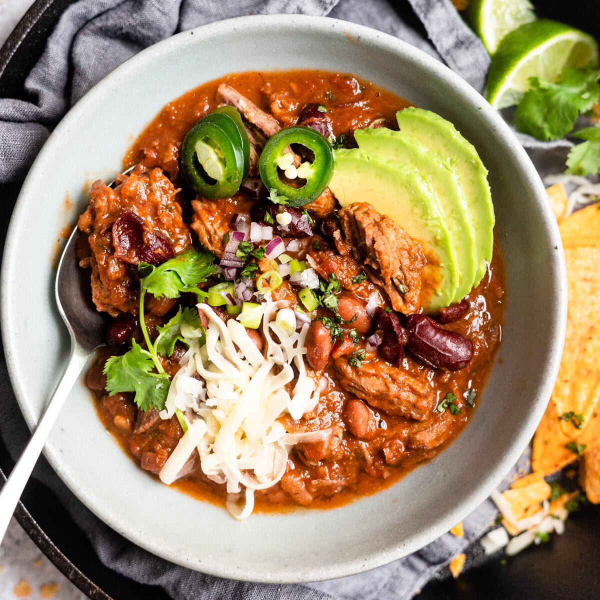 Easy Thick And Chunky Beef Chilli | FaveHealthyRecipes.com